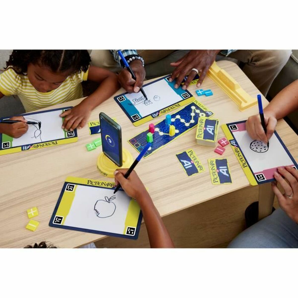 Tischspiel Mattel PICTIONARY® VS IA Jeu familial Pictionary Vs Intelli ...